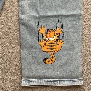 Garfield | Jeans | Garfield Poses Wide Leg Jeans | Poshmark